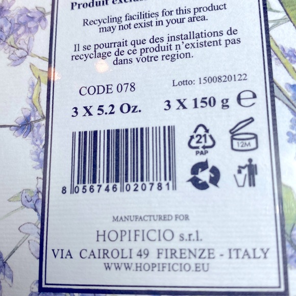 HOPIFICIO | Bath & Body | Hopificio Firenze Triple Milled Body Soap ...